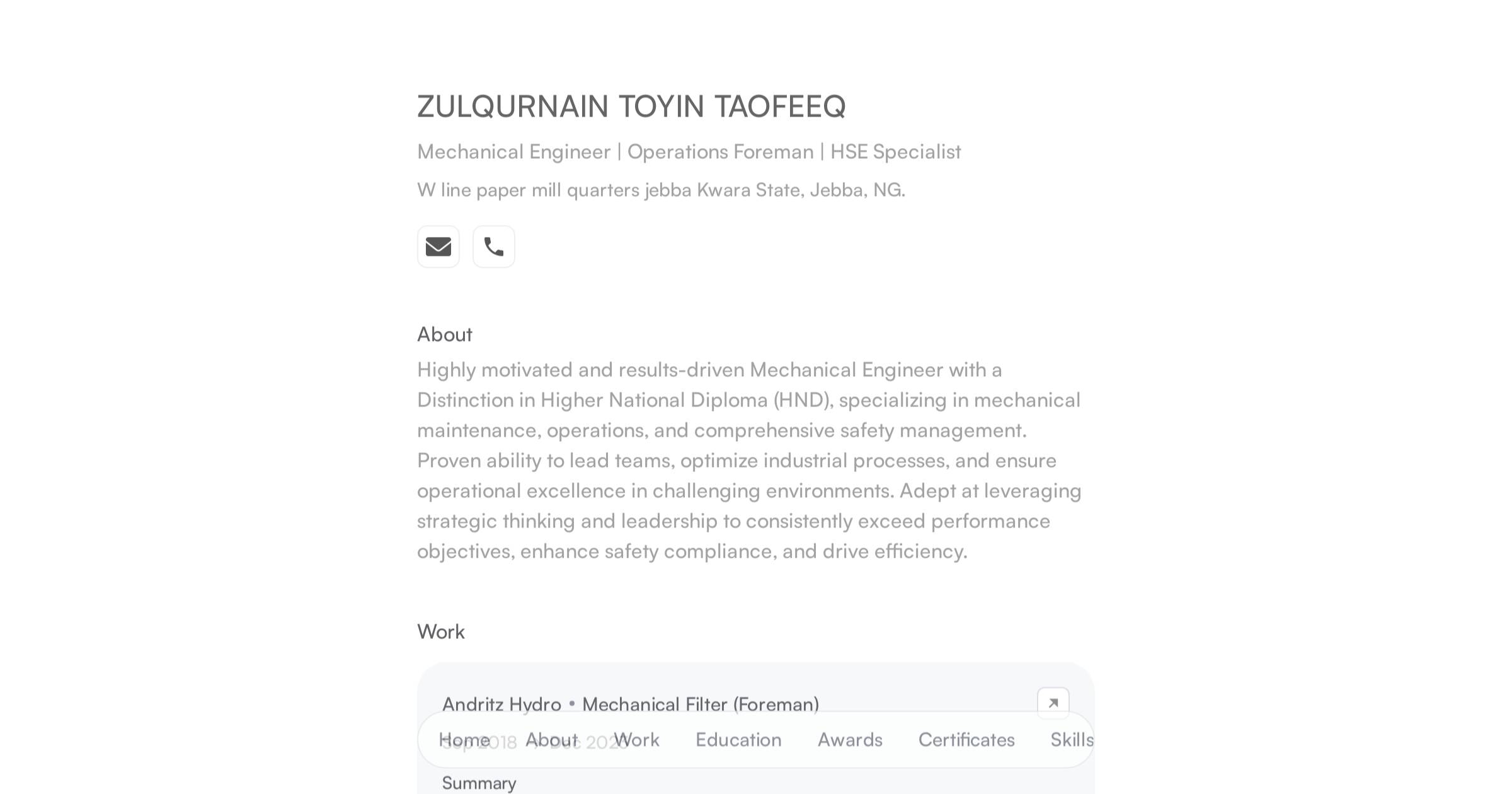 ZULQURNAIN TOYIN TAOFEEQ