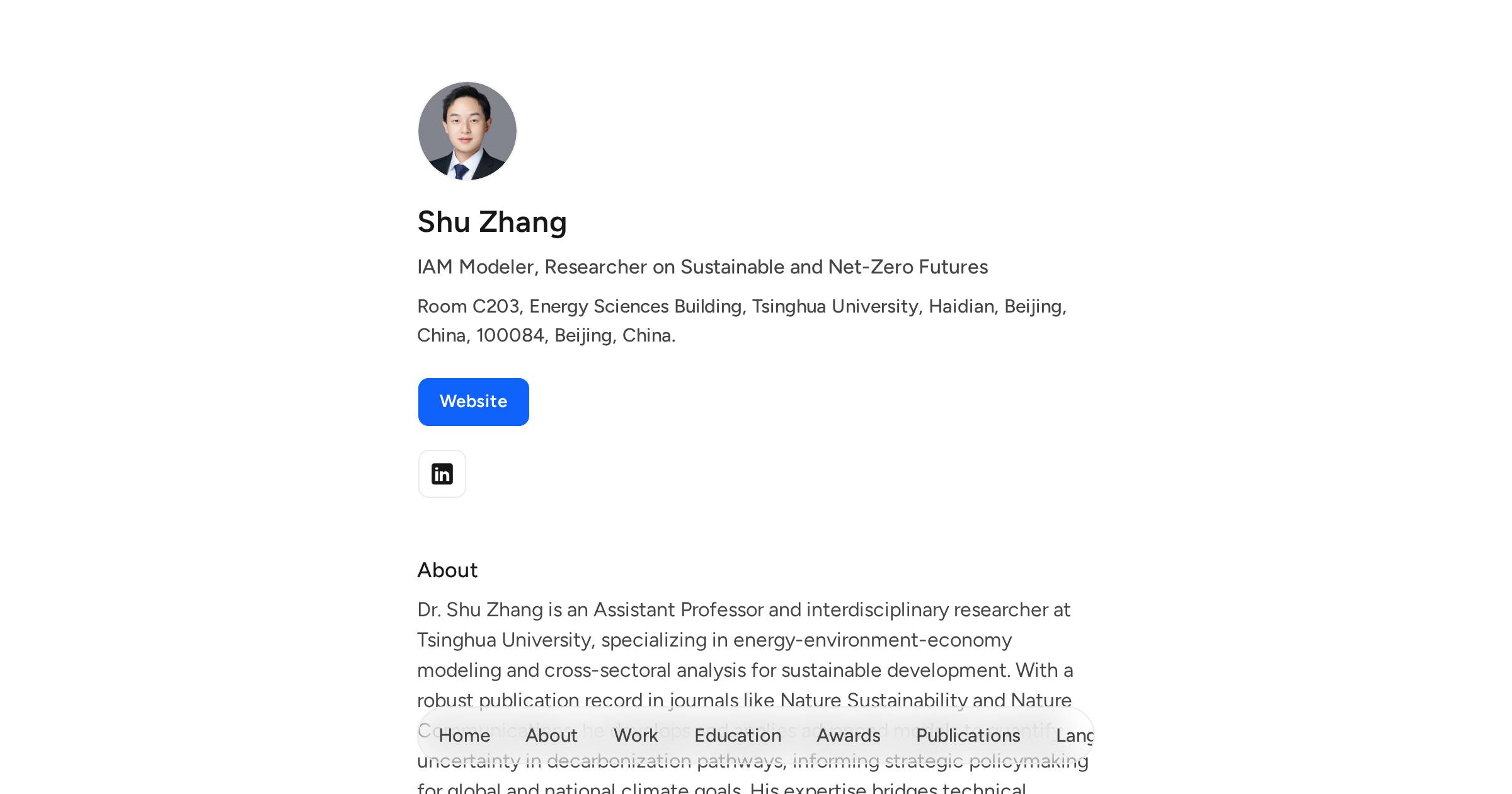 Shu Zhang