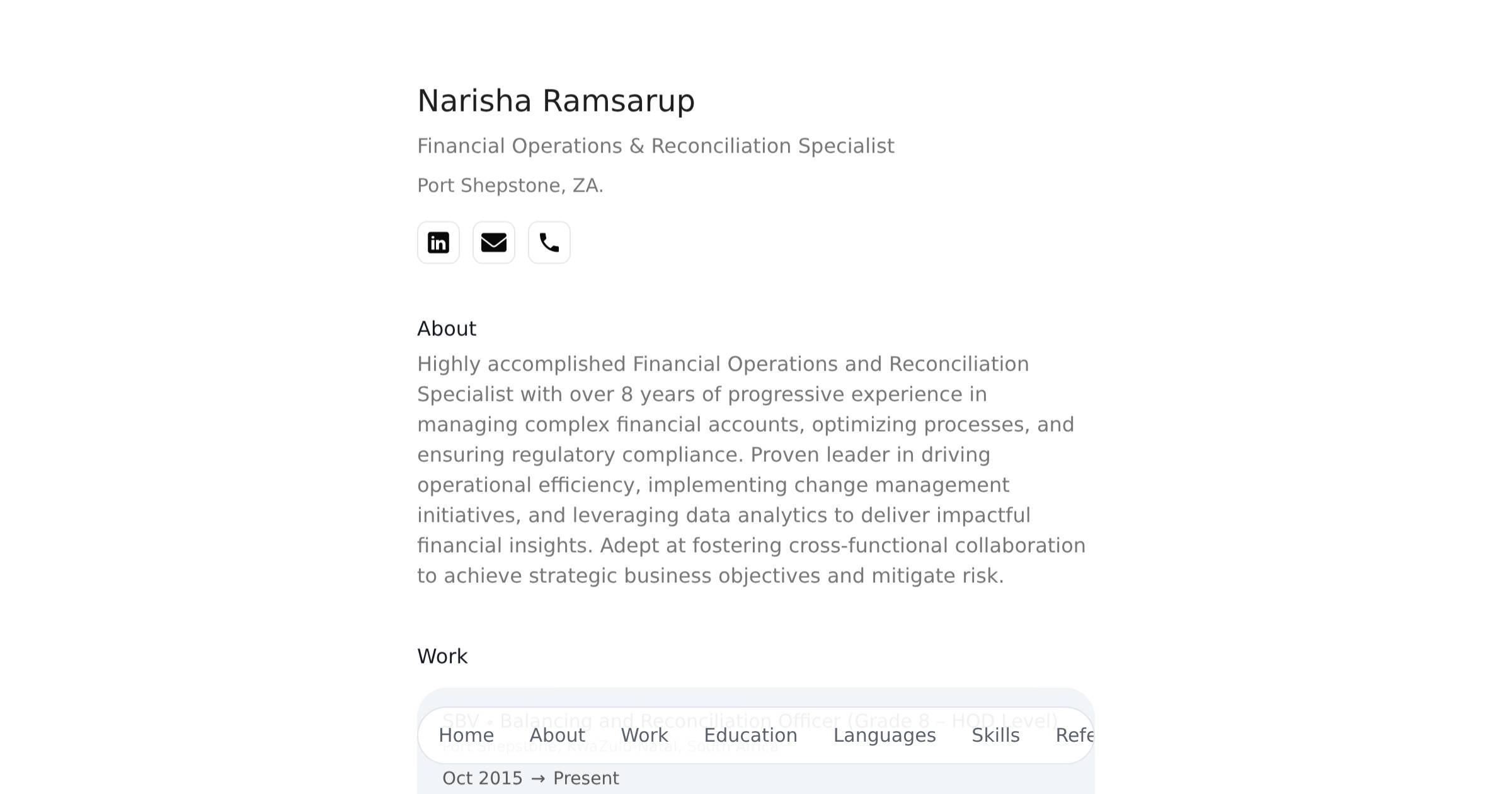 Narisha Ramsarup