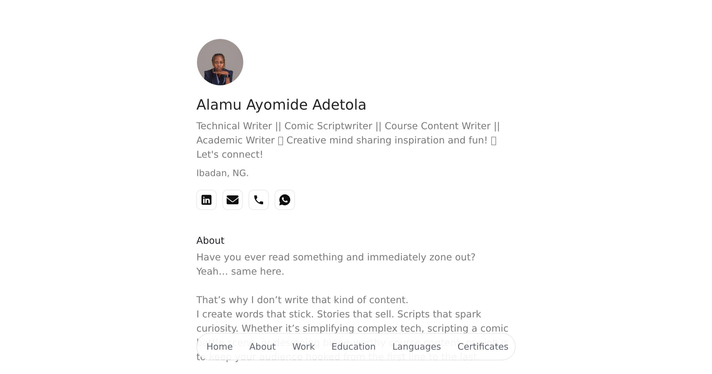 Alamu Ayomide Adetola