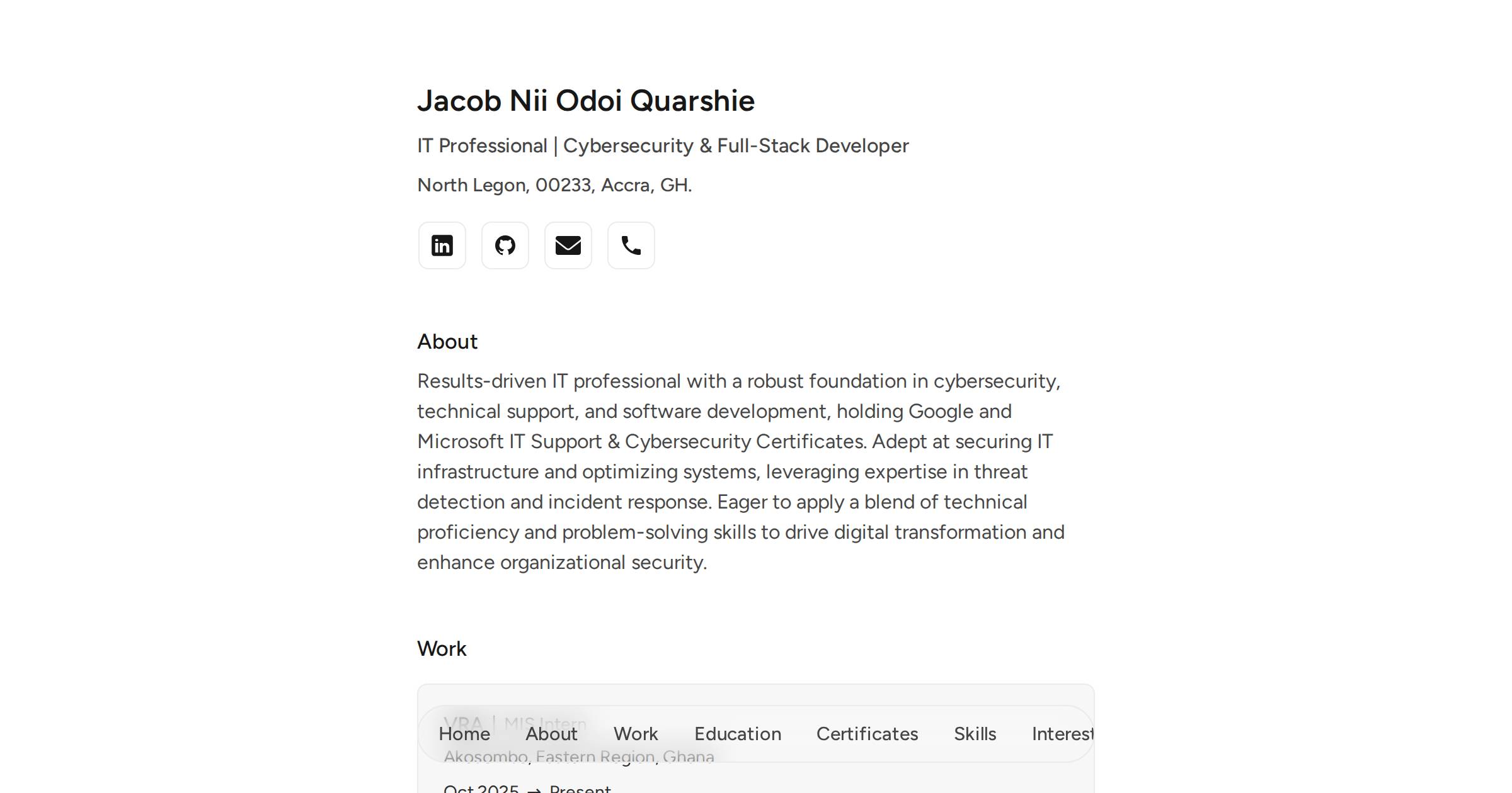 Jacob Nii Odoi Quarshie