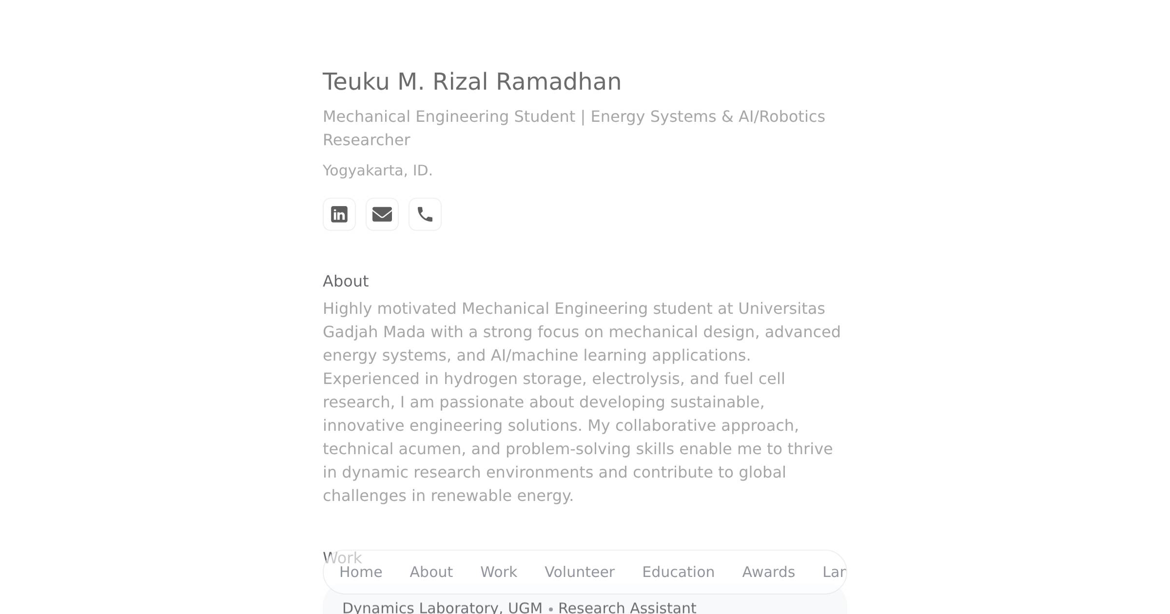 Teuku M. Rizal Ramadhan