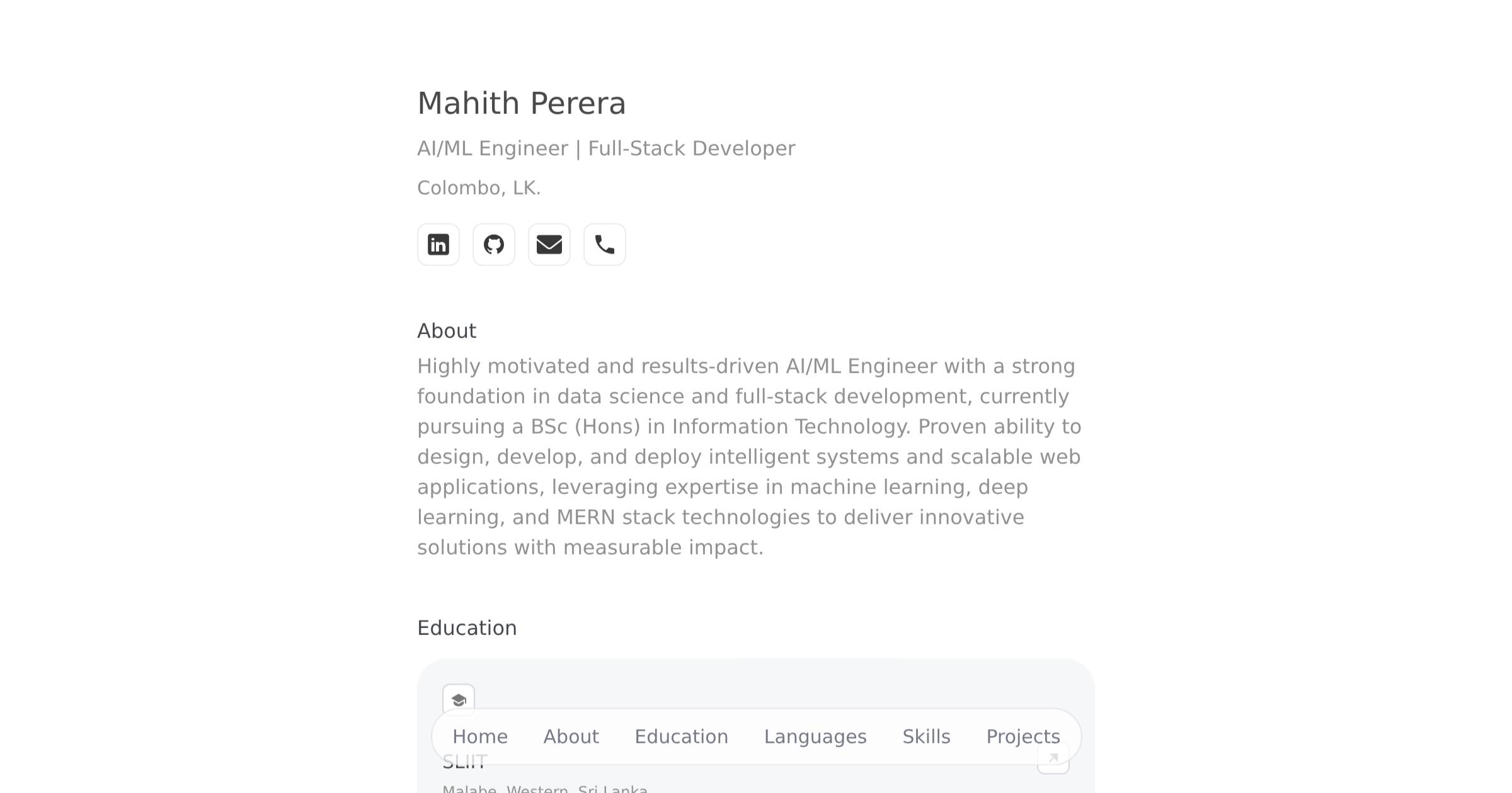Mahith Perera