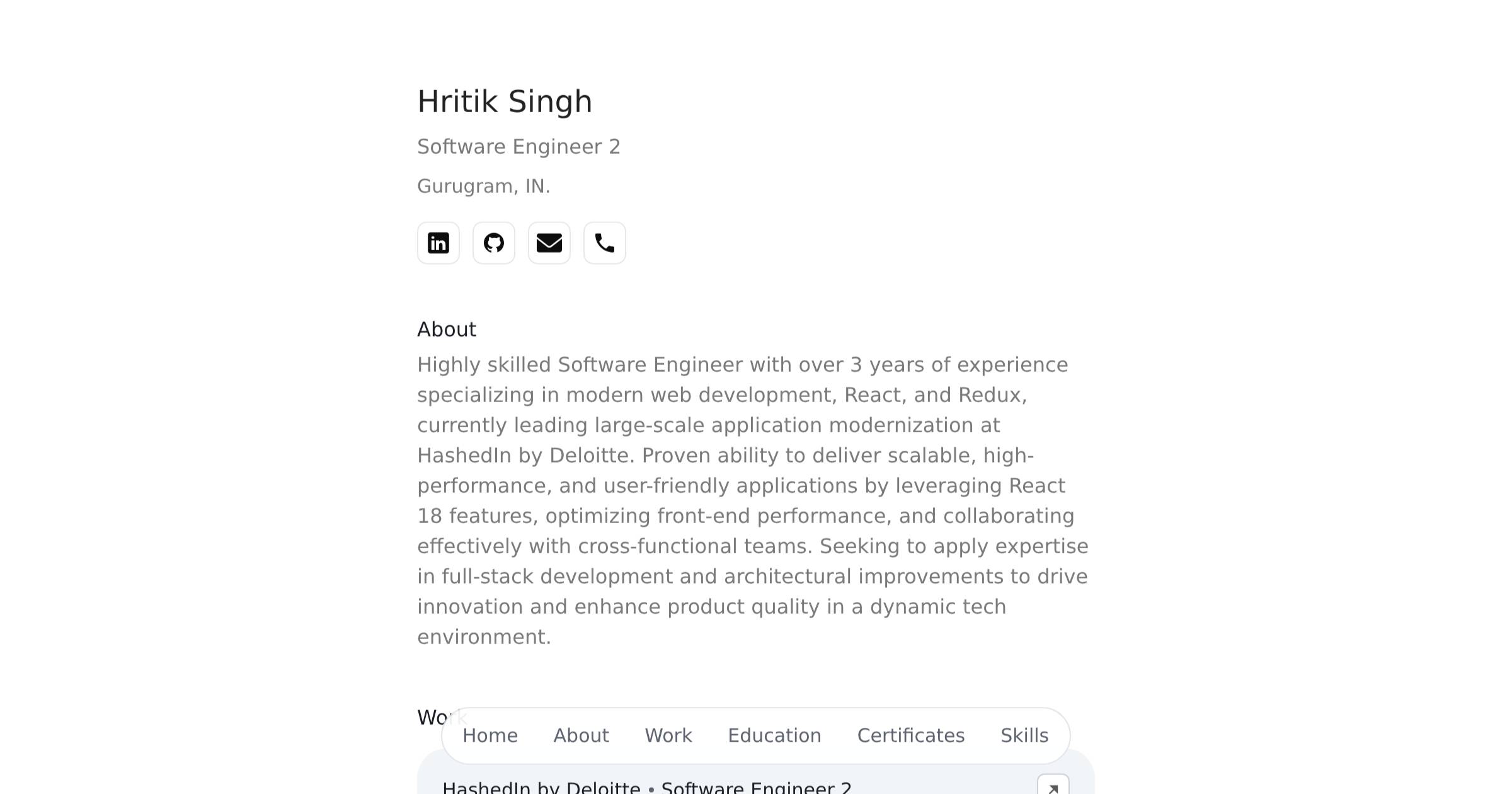 Hritik Singh