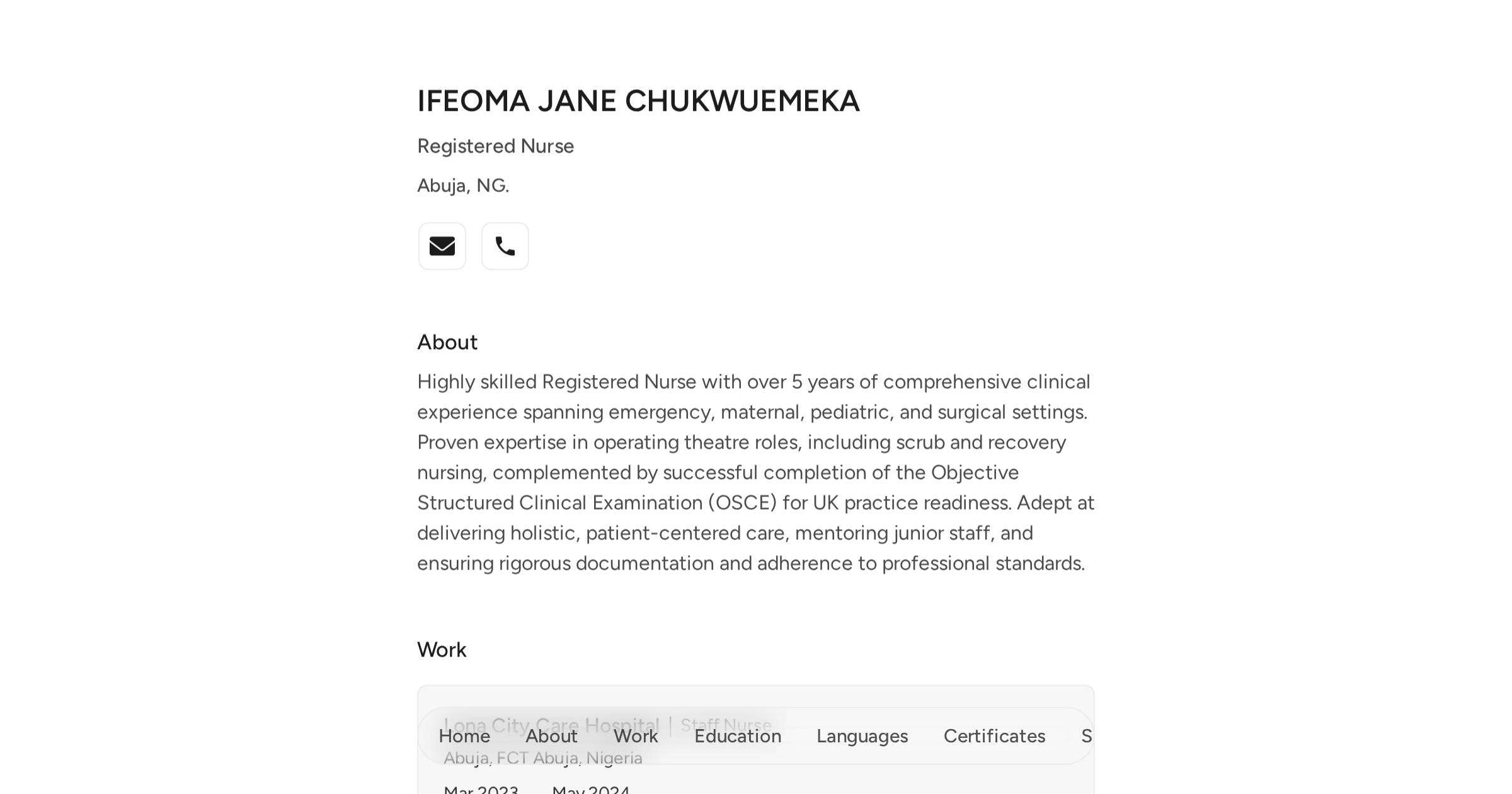 IFEOMA JANE CHUKWUEMEKA