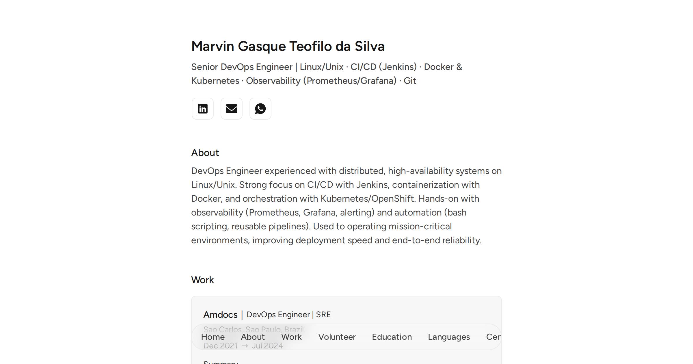 Marvin Gasque Teofilo da Silva