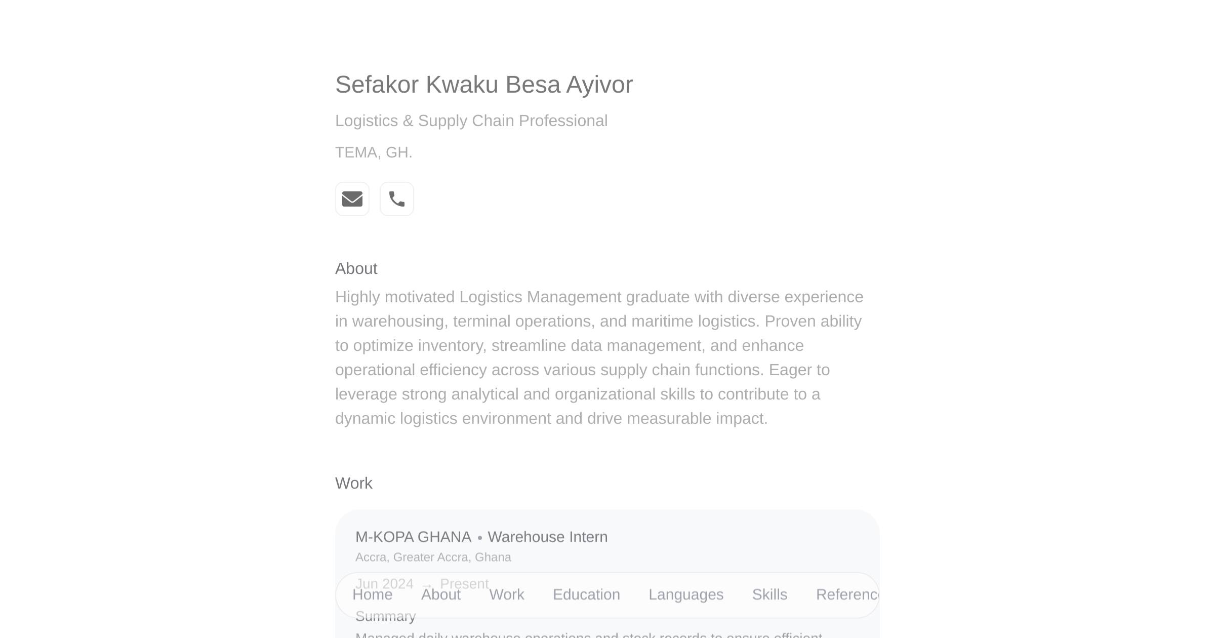 Sefakor Kwaku Besa Ayivor